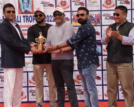 G MURALI TROPHY : CP XI DEFEATED MEDIA XI BY SEVEN VICKETS