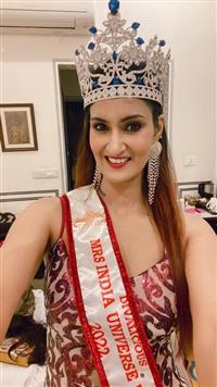 SHVETA DAHDA QUALIFIES FOR MRS INDIA UNIVERSE WORLD