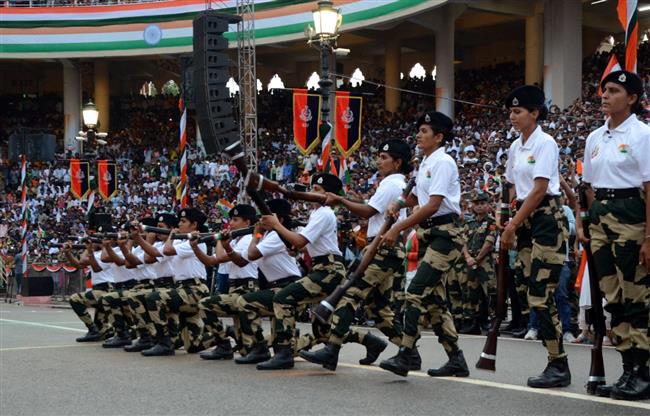 BSF CELEBERATES INDEPENDENCE DAY WITH GREAT NATIONALISTIC FERVOUR