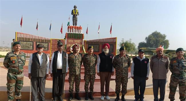 ANNIVERSARY OF THE EPIC BATTLE OF LAUNGEWALA CELEBRATED AS "PARAKRAM DIWAS”