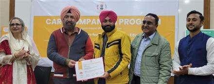 BEE MANBIR SINGH GETS MASTER TRAINER CERTIFICATE