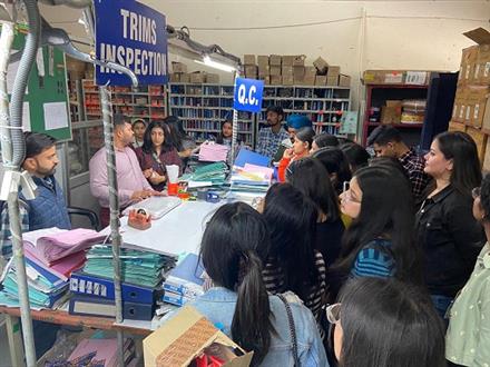 EXPERIENTIAL LEARNING OF STUDENTS OF UIFT THROUGH INDUSTRIAL VISIT TO ...