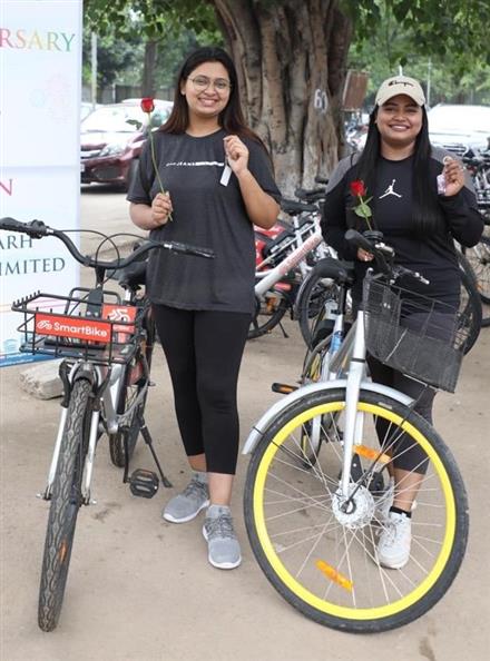 CHANDIGARH SMART CITY ACHIEVES MILESTONE WITH LARGEST PUBLIC BIKE ...