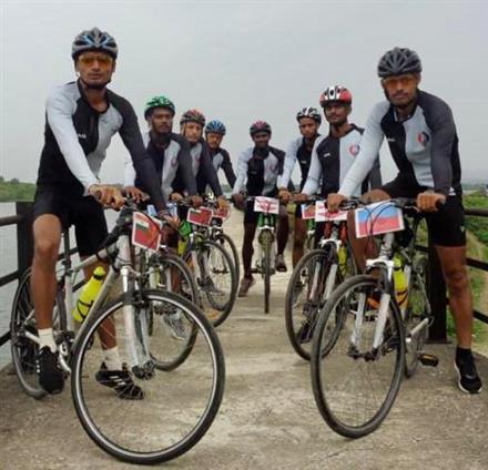 KONARK CORPS CONDUCTS 750KM CYCLING EXPEDITION