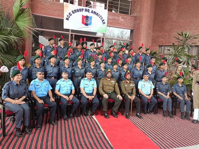 ADG CALLS UPON THE NCC CADETS TO IMBIBE DISCIPLINE AND RICH VALUES