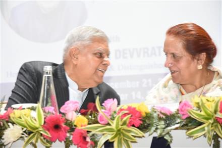 DHANKHAR URGES ALUMNI TO PLAY BIGGER ROLE IN SUPPORTING ALMA MATER AND ...